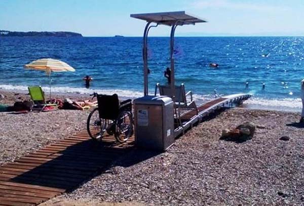 «Για πρώτη φορά (13) δεκατρείς προσβάσιμες παραλίες για παραπληγικούς ...